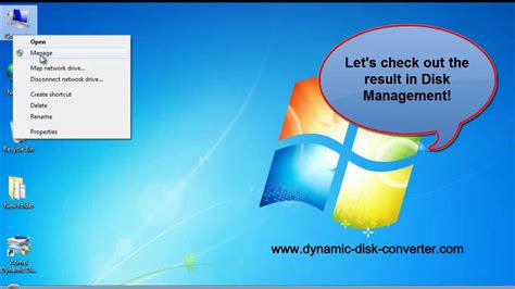 Convert Dynamic Disk To Basicmp4 Youtube