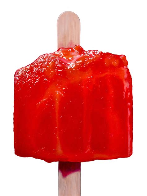 Cherry Popsicle Wall Art Limited Edition Giclée Print Of Original