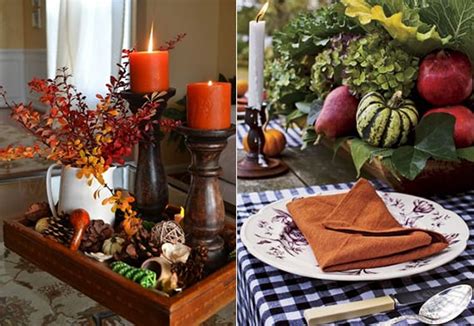 50 tolle herbstliche Tischdeko Ideen für einen festlich gedeckten Tisch