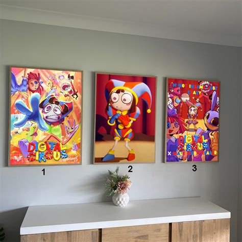 The Amazing Digital Circus Movie Poster Etsy