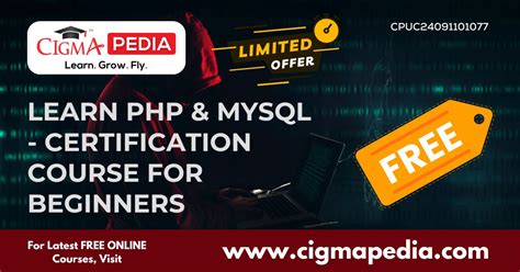 Learn Php And Mysql Certification Course For Beginners Free Udemy
