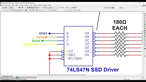 Multisim Bcd To Segment Display Decoder Pin Out Lupsadox My Xxx Hot Girl