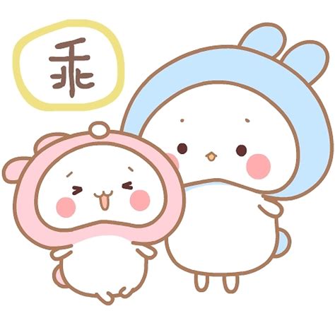 嘀嗒兔头像蘑菇家族和了了 站酷zcool