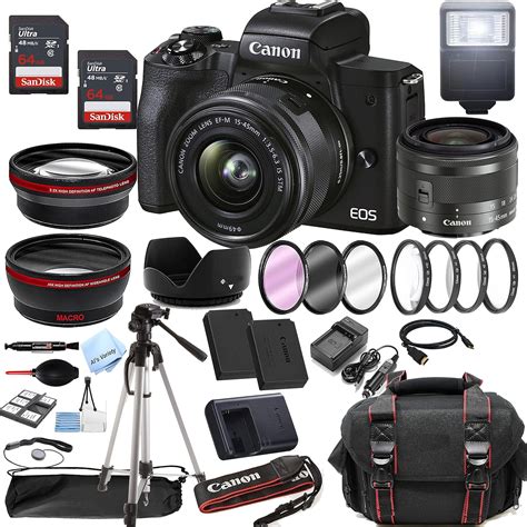 Canon M50 Mark Ii Mirrorless Digital Camera With 15 45mm