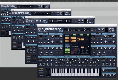 Synthmaster One Synth Update Offers Scaled User Interfaces