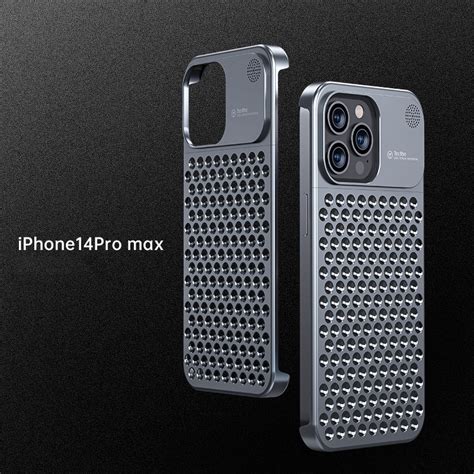 เคสโทรศัพท์มือถือ อลูมิเนียมอัลลอย กันตก กระจายความร้อน สําหรับ Iphone