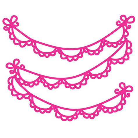 Scalloped Banner Template