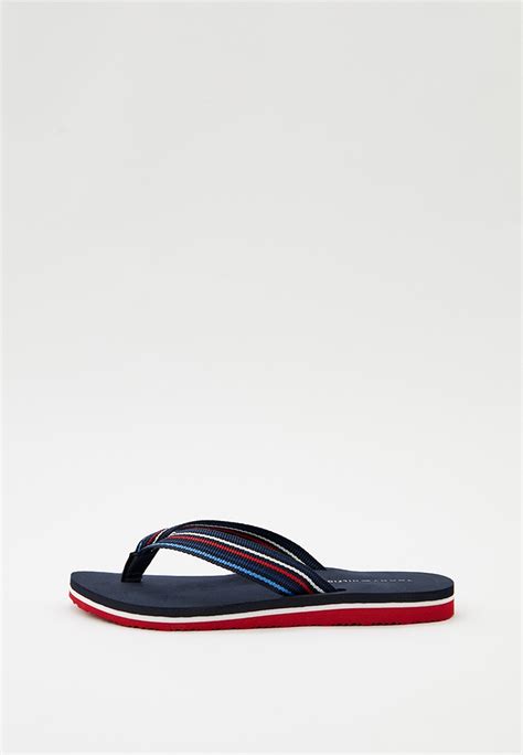 Сланцы Tommy Hilfiger, цвет: синий, RTLADN853001 — купить в интернет ...