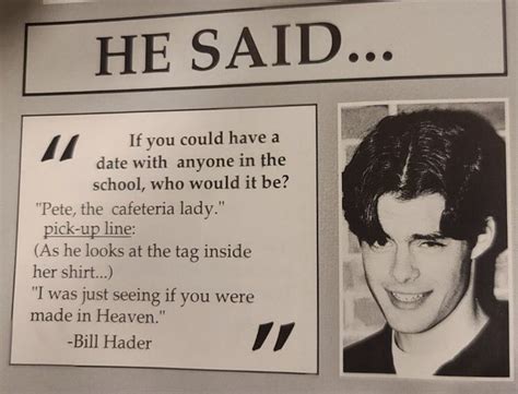 Bill Hader Yearbook Bill Hader Bill Harder Bills