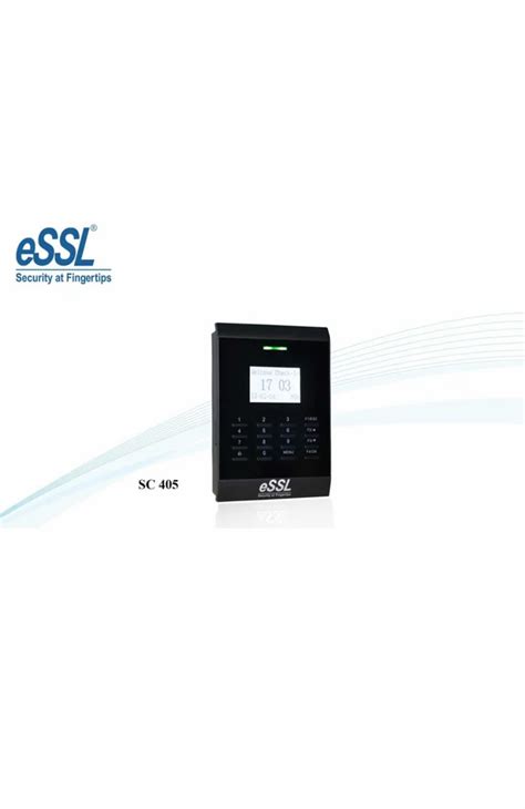 Optical Sensor Swipe Card Reader ESSL SC ESSL Access Control System With Coloured Or B W