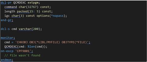 Scott S Corner Opcodes SND MSG ON EXCP Midrange Dynamics