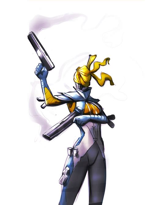 Warframe Mesa By Daro1234frog On Deviantart