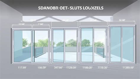 Standard Size Of Sliding Glass Door Glass Door Specialist