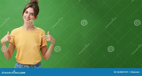 Calm And Polite Friendly Looking Skillful Young Female Coworker In