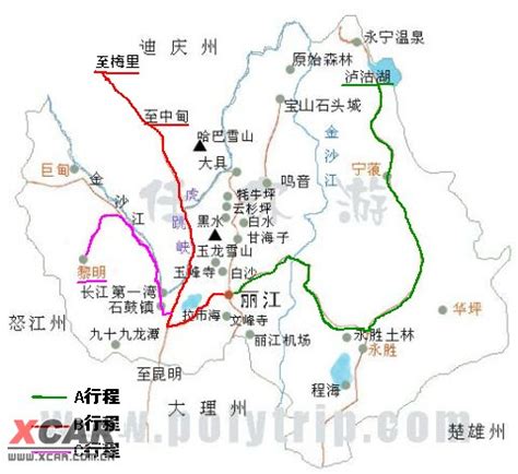 自驾环滇池路线图 自驾环滇池一圈路线图 环滇池骑行路线 第4页 大山谷图库
