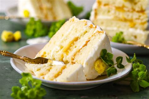 Triple Lemon Layer Cake The Foul Mouth Gourmet