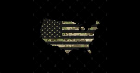 Usa Flag Multicam Black Usa Sticker Teepublic