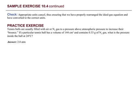 Gases Worked Examples Ppt