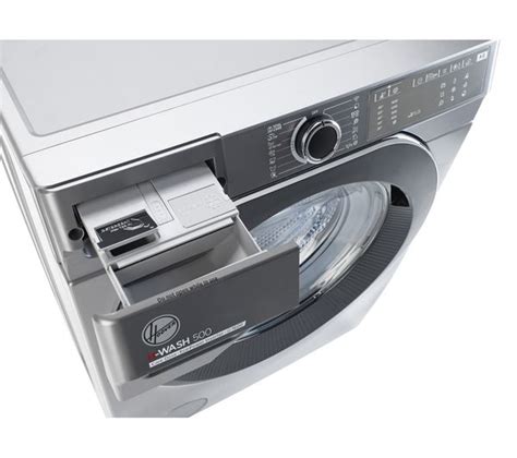 HOOVER H Wash HWDB AMBCR WiFi Enabled Kg Spin Washing Machine Graphite Fast