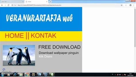 Tutorial Mendesain Web Menggunakan Coreldraw Sharing Ilmu