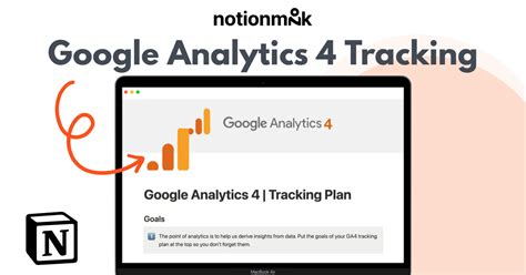 Notion Template Ga Tracking Plan Created By Kevin Mclaughlin