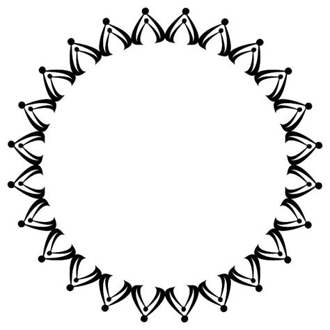 Download Fancy Circle Border For Free