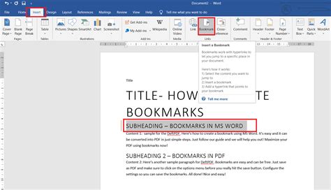 How To Create A New PDF With Bookmarks