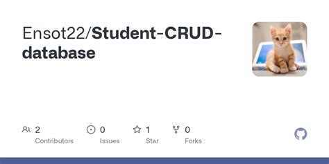 Github Ensot22student Crud Database