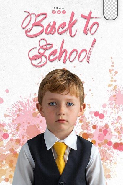 Back To School Poster Template Design Premium Ai Generated Psd