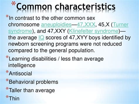Xyy Syndrome Causes Symptoms Life Expectancy Prognosis