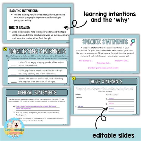 Introductionconclusion Paragraph Writing Practice Digital Teaching