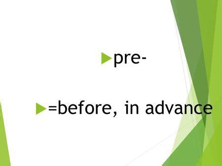 PRE Vocabulary Words Flashcards Memorang