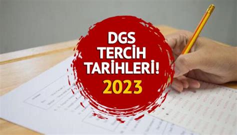 2023 DGS TERCİHLERİ ne zaman başlayacak ÖSYM DGS tercih kılavuzu açıklandı mı Sonuc osym gov