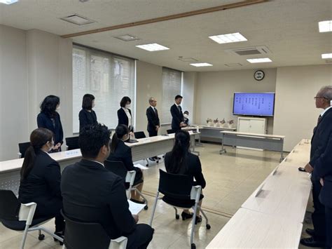令和5年度入社式を開催いたしました｜株式会社リョーケン