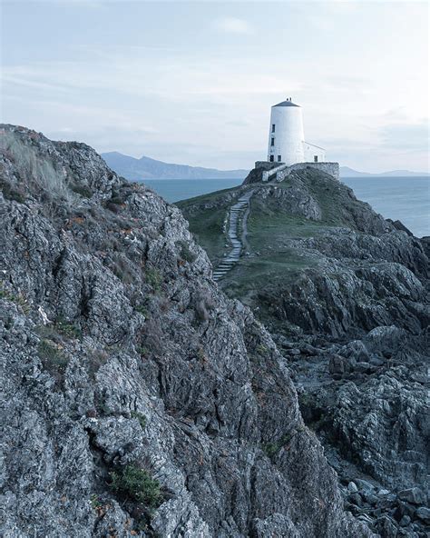 Twr Mawr Lighthouse Portrait Photograph By Sohal Scapes Fine Art America