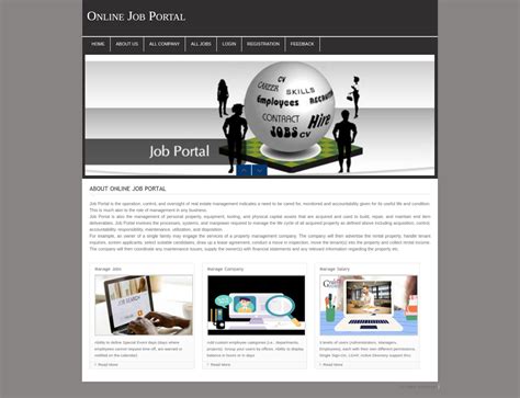 PHP And MySQL Project On Online Job Portal