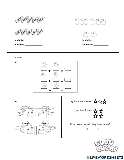 Math Test 1744380 Najah Shams Liveworksheets