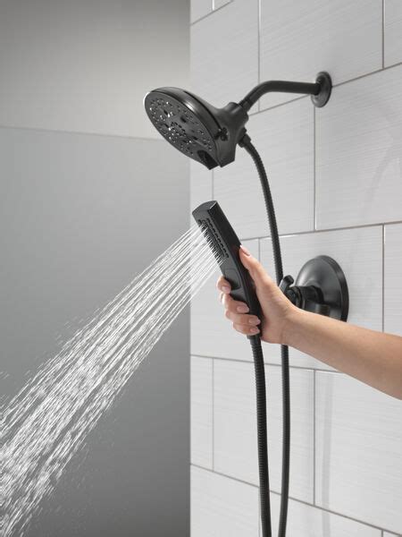 17 Series Shower Trim In Matte Black T17289 Bl Delta Faucet