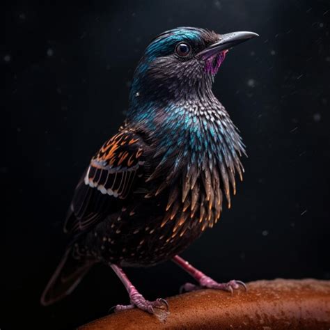 Premium Photo Digital Bird Art