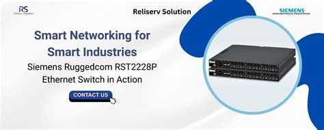 Ruggedcom Rst2228p Ethernet Switch The Smart Networking