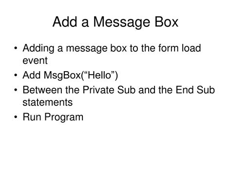 Ppt Visual Basic Powerpoint Presentation Free Download Id 4506042
