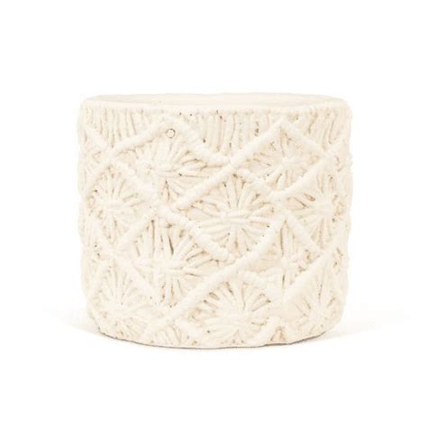 Ceramic Macrame Pot Flowers Talk Tivoli