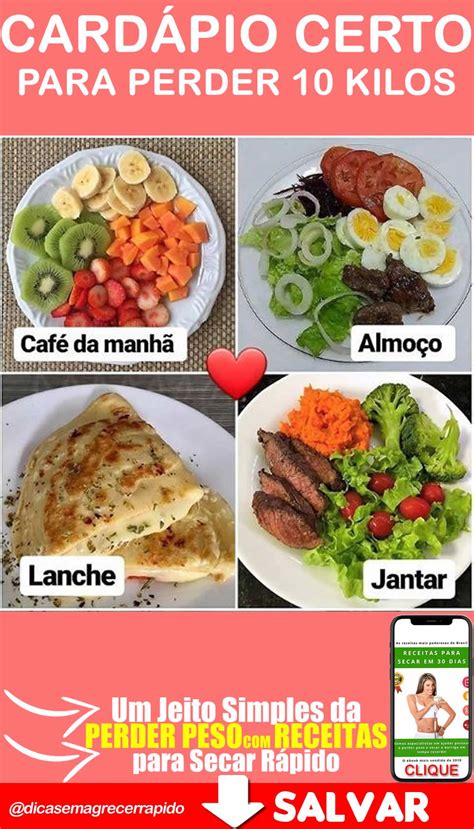Cardápio Para Emagrecer 10 Kilos Veja A Melhor Forma De Perder Peso