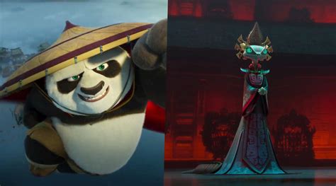 Camaleão é O Novo Rival De Po No Trailer De Kung Fu Panda 4