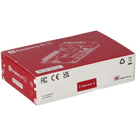 Raspberry Pi 5 8gb Sc1112 64 Bit Quad Core Single Board Computer