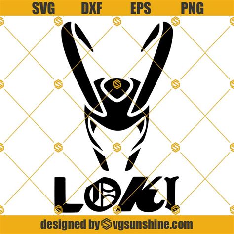 Loki Helmet Silhouette