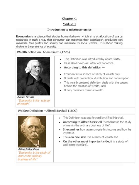 Intro To Microeconomics Pdf Economics Resource