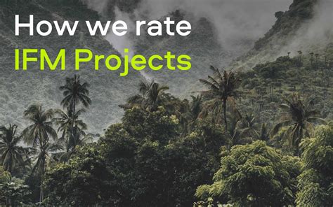 Improved Forest Management Ifm Ratings