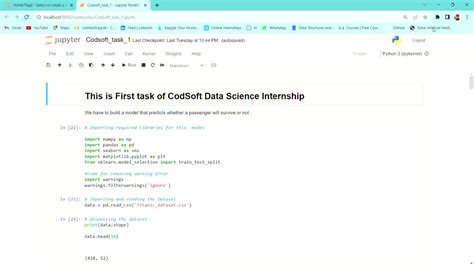 amit yadav on linkedin task1 datascience datascience codsoft
