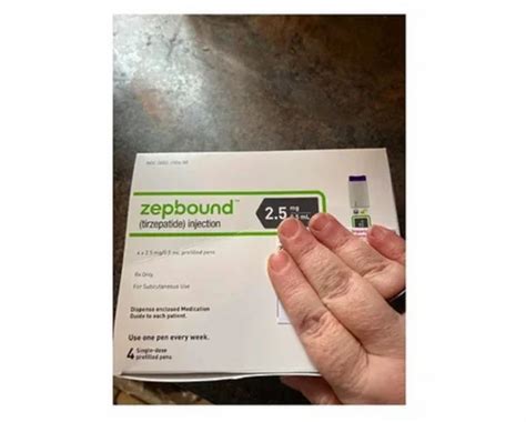NEW Factory Zepbound Tirzepatide Injection 10mg 0 5ml At Rs 8000 Vial